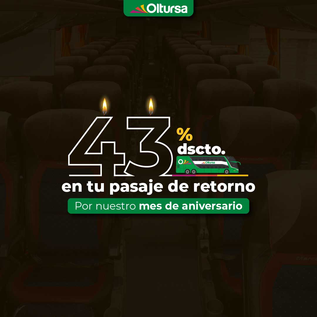 Oltursa: Venta de pasajes de bus en Perú ¡Elige y Viaja!